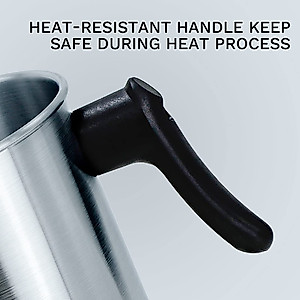 AGLARY Candle Making Pouring Pot, Double Boiler Aluminum Candle Wax Melting Pitcher，Holds for 4 Pounds Wax，with Heat-Resistant Handle and Dripless Pouring Spout,Wax melt containers，3L