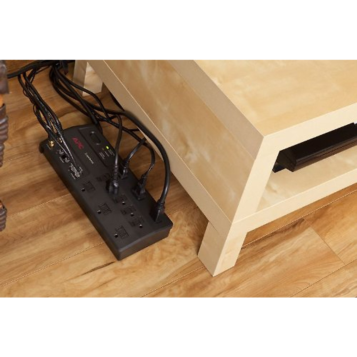 APC Surge Protector with Phone, Network Ethernet and Coaxial Protection, P11VNT3, 3020 Joules, 11 Outlet Surge Protector Power Strip Black