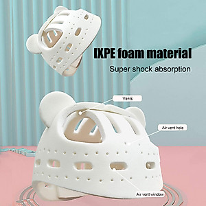 Ocanoiy Baby Infant Toddler Helmet Safety Headguard Head Protective Cushion Cute Children Adjustable Safety Helmet Hat Harnesses Cap Kid Child Crawl Walk Playing (Starry Blue)