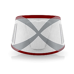 Actimove Professional LumbaMotion Back Support with Pressure Pad for Women | Lumbar Sacral Support Belt for Lumbar Lower Back Support Belt for Sciatica, Herniated Disc, Scoliosis Back Pain Relief | White, Medium