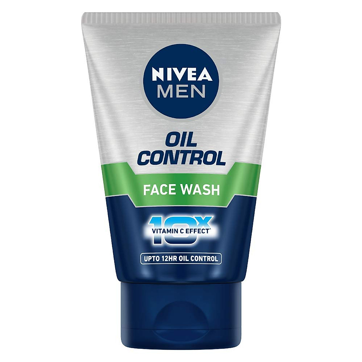 Nivea Men Oil Control Face Wash (10X Whitening), 100Gm 100Ml