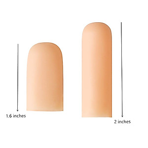 Finger Cot Gel Finger Protector Finger Brace Support Finger Gloves Waterproof Finger Eczema Bandages for Trigger Finger Hand Eczema Finger Cracking Finger Arthritis