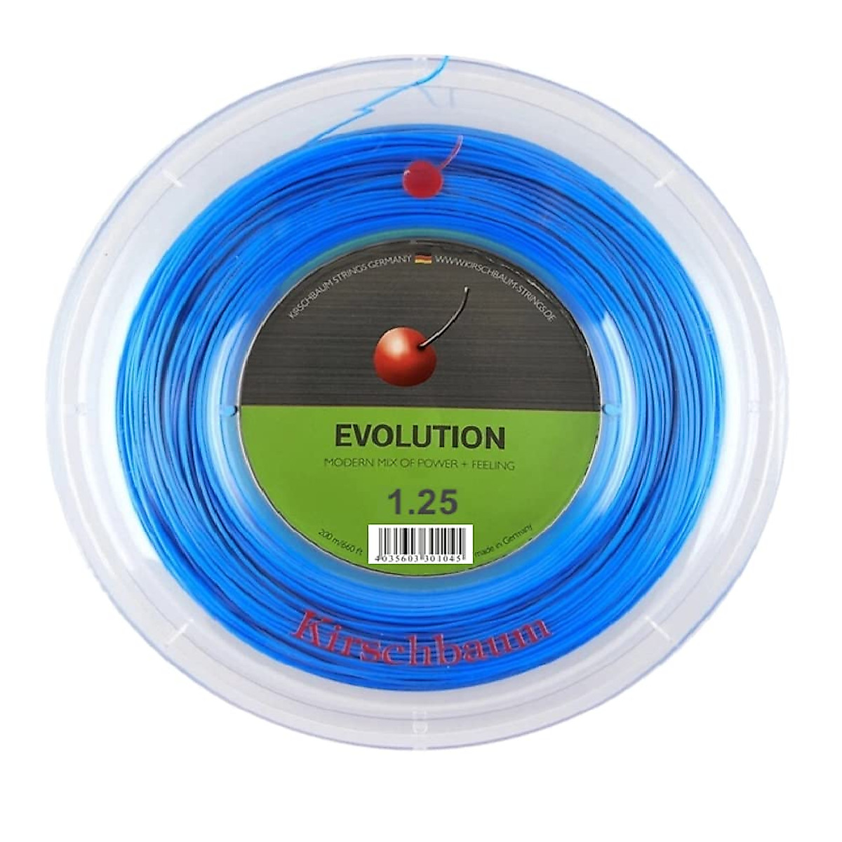 Kirschbaum Reel Pro Line Evolution 1.25 mm (17G) 660ft, Blue, PLE125-200