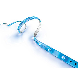 Philips Hue 800276 White and Color Ambiance LightStrip Plus Dimmable LED Smart Light (Requires Hue Hub, Works with Alexa, HomeKit & Google Assistant), 80 inch