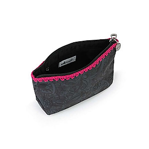 Sakroots Womens Eco-twill Essential Medium Pouch in Eco Twill, Black Spirit Desert, One Size US
