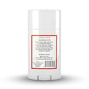 Native Deodorant | Natural Deodorant for Men and Women, Aluminum Free with Baking Soda, Probiotics, Coconut Oil and Shea Butter | Citrus & Herbal Musk