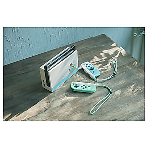 Nintendo Switch Console - Animal Crossing: New Horizons Edition - Pastel Green and Blue Joy-Con (Renewed)