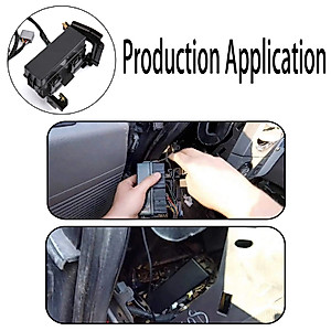 WEILEITE In-Dash Auxiliary Upfitter Switch Panel Kit Compatible With Ford F250 F350 F450 F550 F650 F750 2011-2016 Super Duty Replaces BC3Z14A303B AL3Z13D730AA AL3Z-13D730-AA