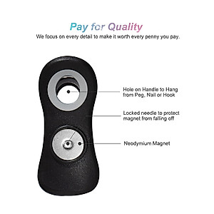 Hasanni Magnetic Clips - Food Clips, Chip Clips, Bag Clips for Food Storage with Air Tight Seal Grip for Bread Bags, Snack Bags and Food Bags( Pack of 10, Candy Colors)