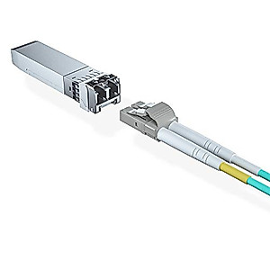 10G Multimode SFP+ LC Module, 10GBase-SR Fiber Transceiver for Ubiquiti UniFi UF-MM-10G, Mikrotik, Netgear, D-Link,TP-Link and More (MMF,850nm,300m,DDM) 2 Pack