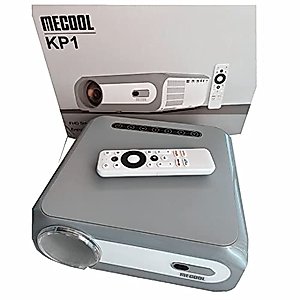 MECOOL KP1 FHD Smart Projector Android 11 Video Projector 700 ANSI Lumens Native 1080P, 240" Display, 2.4G/5G WiFi and Chromecast, UHD Video Home Theater TV Projector