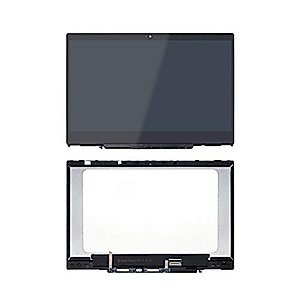 NBPCLCD Screen Replacement for HP Pavilion X360 14-CD 14-CD0026TU 14-CD0001LA L20554-001 L20551-001 L18192-001 L20552-001 1920x1080 LCD Display Touch Screen Assembly + Digitizer Control Board + Bezel