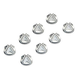 YOZO Modular Wardrobe Closet Cube Storage Accessory | 8 pcs ABS Connectors, White