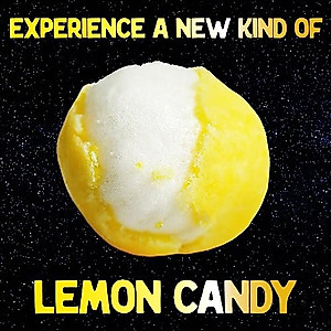 Freeze Dried Lemon Heads - Premium Freeze Dried Candy Shipped in a Box for Extra Protection - Space Age Snacks Freeze Dry Candy for All Ages Dry Freeze Candy (5 Ounces)