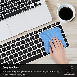 Keyboard Cover for 14" Dell Inspiron 14 5410 5418 5420 5425 5430 7415 7420 7425 7430 7435,Dell Latitude 14 3320 3420/Inspiron 16 5635 5630 5620 5625 7635 7630 7620 16"/Inspiron 13 5310 5320 Skin-Black