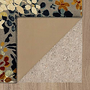 Mohawk Home Floral Radiance Area Rug, Grey (5' x 7')