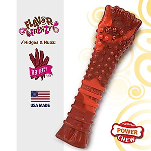 Nylabone Flavor Frenzy Power Chew Dog Toy Beef Jerky X-Large/Souper (1 Count)