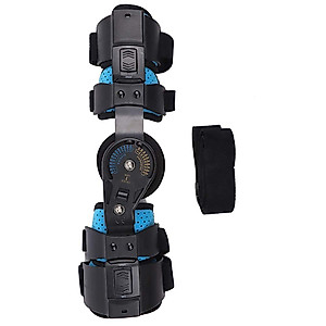 Wytino Hinged ROM Elbow Brace with Strap,Adjustable Post Op Elbow Brace Stabilizer Splint for Injury Recovery Arm Support Arm Extension Protector orthosis Tools - for Right Arm