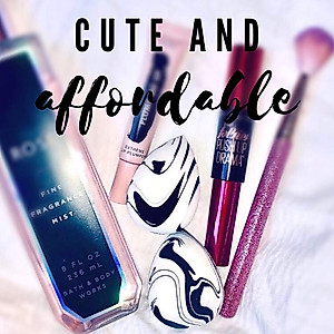 Premium Quality Marble Makeup Sponges, Soft Microfiber Blenders, 2 pack