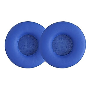 kwmobile Replacement Ear Pads Compatible with JBL Tune 600BTNC / 500BT / T450BT - Earpads Set for Headphones - Blue