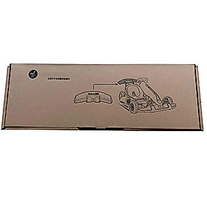 SPEDWHEL Aerodynamic Tail for Original Ninebot Gokart PRO Kart Kit Rear Wing Installation kit Refit self Balance Scooter Accessories (Tail)