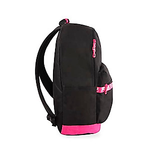 Fila Lucia 2pc Backpack, Black Fuchsia, One Size