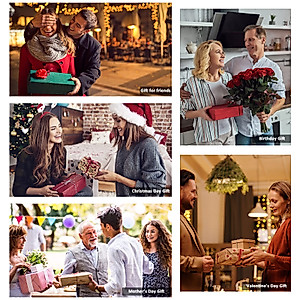 Kitchen Knife Set with Block, 8 Pieces Chef Knife Sets for Kitchen with Block, Knives, Scissor for Meat/Vegetables/Fruits Chopping, Slicing, Dicing&Cutting