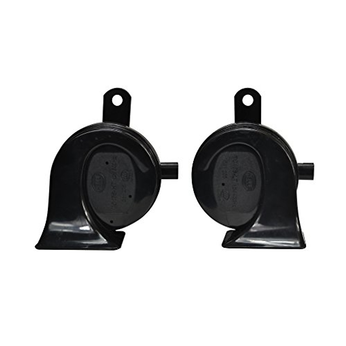 HELLA 012010881 Black 12V BX Trumpet Horn Kit (Bmw)