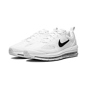 Nike Men's Air Max Genome Running Cw1648 Shoes, White/Black/Pure Platinum, 9