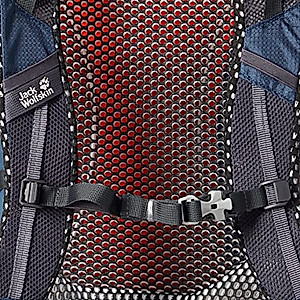 Jack Wolfskin Crosstrail Backpacking Pack, Thunder Blue, 32L