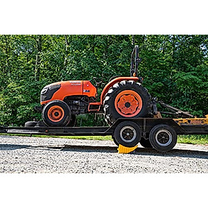 Camco Camper/RV Curved Trailer Aid | Features 6.5" of Lift & Includes Wheel Chock and Rubber Base Pad | Designed for Trailers Up to 20,000lbs & Compatible w/Tires Up to 32" (44436)