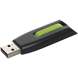 VERBATIM 49177 16GB SuperSpeed USB 3.0 Store 'n' Go(R) V3 USB Drive (Eucalyptus Green) (49177)