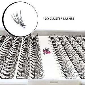 LMQLASH 10D Cluster Lash 9-14mm/curl C/0.07/Individual Eyelashes Natural Diy individual cluster Eyelash