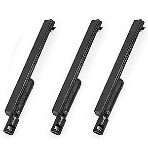 SafBbcue 15 13/16” Gas Cast Iron Burner Tube Pipe Kit Replacement for Jenn-Air Grill Parts 720-0061, 720-0062, Nexgrill Parts 720-0165, 720-0671, Charbroil 463241004, 463241904 (3 Pack)
