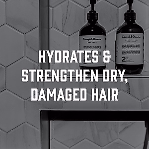 TRIUMPH & DISASTER | Shampoo, Deep Cleansing - Soothes & Hydrates Sensitive, Dry and Damaged Hair & Scalp with Keratin for Men & Women, 16.9 fl oz