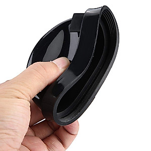 Headlight Dust Cap, 2Pcs 75mm LED Headlight Dust Proof Waterproof Rubber Housing Seal Cover Cap