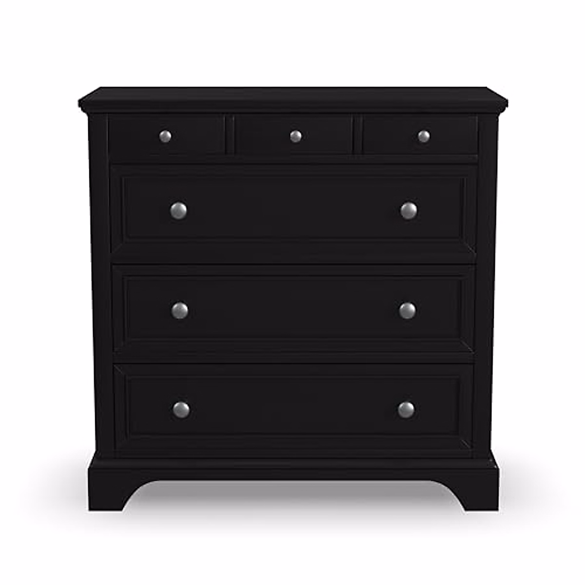 homestyles Black Bedford Four-Drawer Chest
