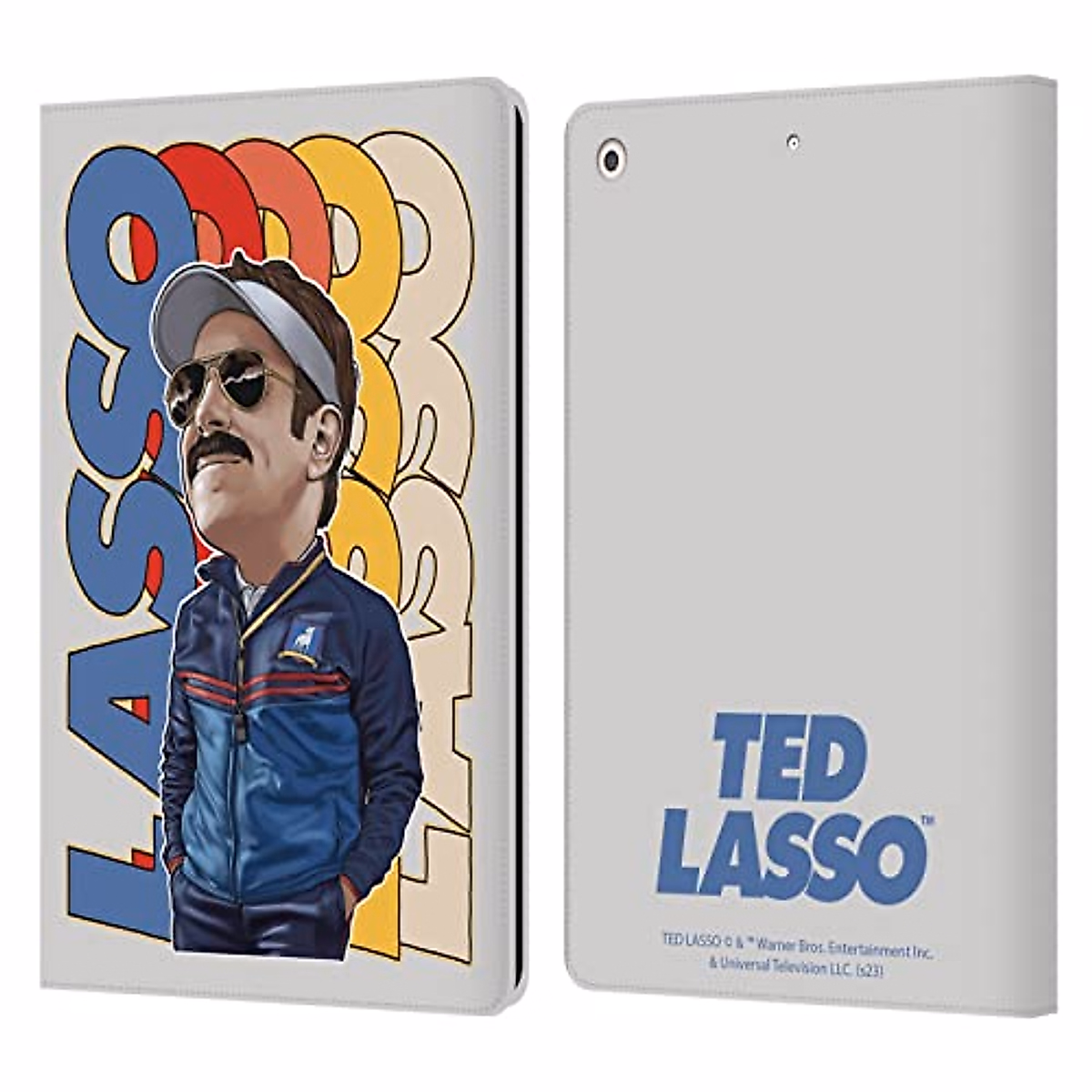 Head Case Designs Officially Licensed Ted Lasso Lasso Season 3 Bobbleheads Leather Book Wallet Case Cover Compatible with Apple iPad 10.2 2019/2020/2021