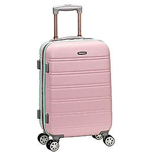 Rockland Melbourne Hardside Expandable Spinner Wheel Luggage, Mint, Carry-On 20-Inch