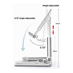 Vimi Adjustable Cellular Table Stand with Tilt Positions (Black)