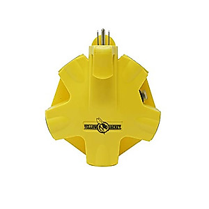 Yellow Jacket 827362 Jacket 27362 Outdoor 15-Amp Power Adapter with 5 Outlets