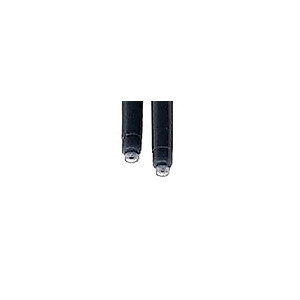 Muji Aluminum Body Fountain Pen Cartridge Refills,2 Black Ink Refills