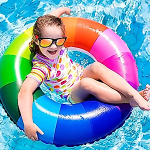 Kids Sunglasses Bulk,24 Pack Sunglasses Kids Party Favor for Kids Age 4-8-12, Neon Sunglasses with UV400 Protection Pool Party Toys, Goody Bag Stuffers, Summer Toys for Boys and Girls.