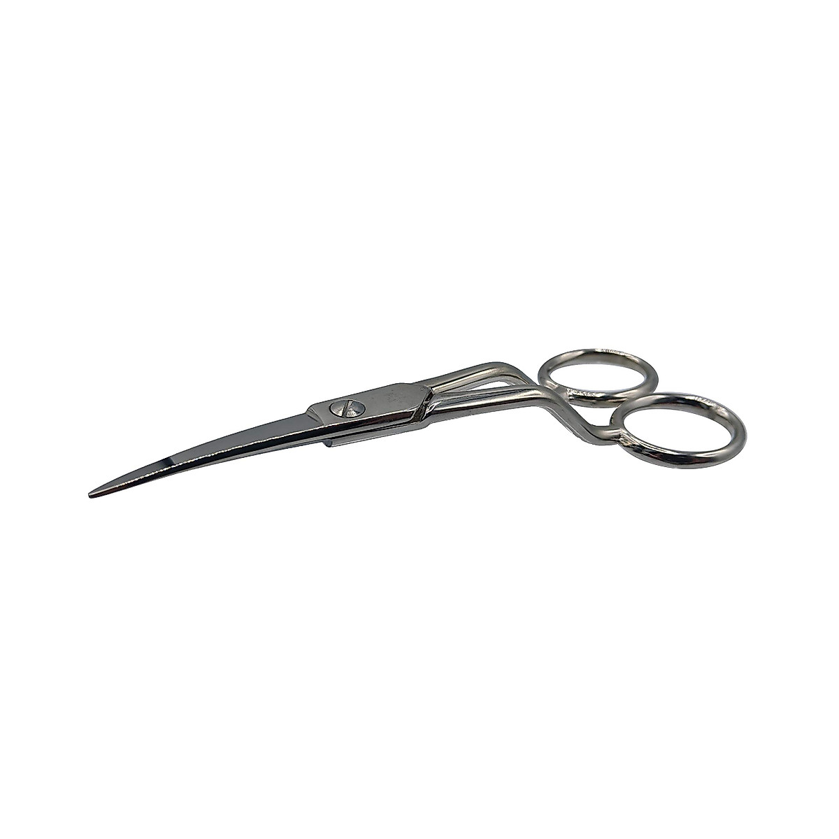 Ultima 6 Inch Embroidery & Applique Scissors – Drop Forged Carbon Steel Embroidery Sheers, Double Curved, Chrome Plated & Made in Italy