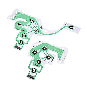 MMOBIEL Flex Ribbon Conductive Film Keypad Replacement for PlayStation PS4 Controller Dualshock 4 JDS-030 Incl (+) Screwdriver