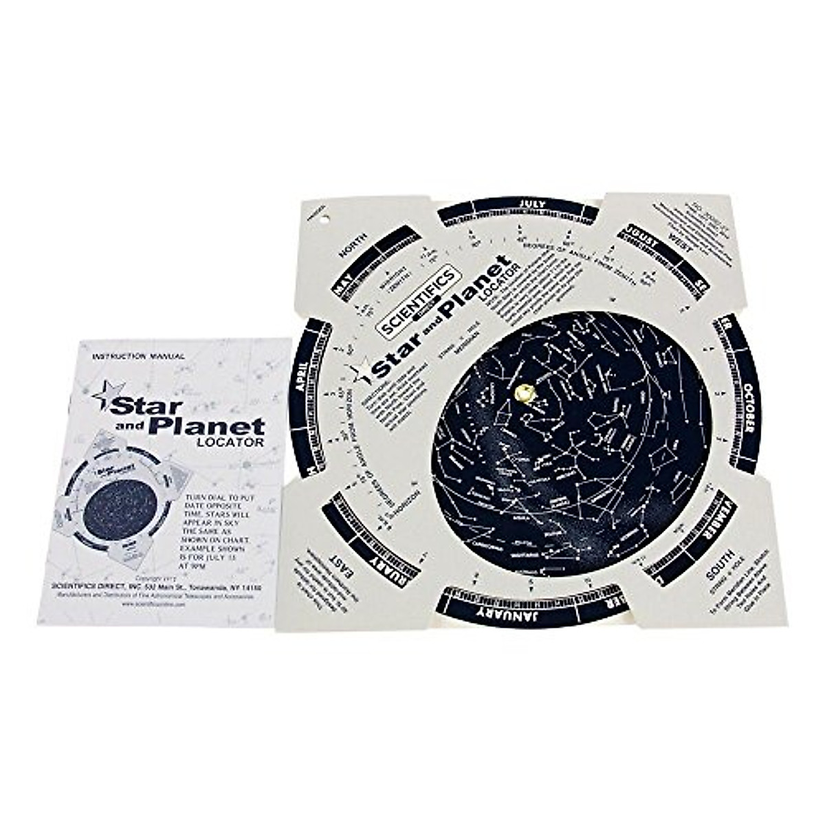 Scientifics Direct Famous Star and Planet Locator and Star Guide (Single Pack)