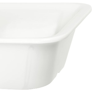 Carlisle FoodService Products 5552837 Balsam Melamine Half-Size Long Food Pan, Bavarian Cream