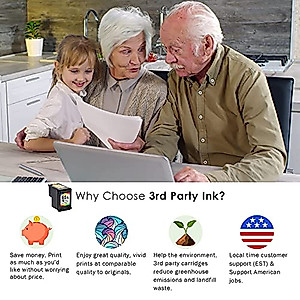 Limeink Remanufactured Ink Cartridge Replacement 61XL High Yield for HP 1000 1010 1050 1055 1510 1512 2000 2050 2510 2512 2514 2540 2542 2543 2549 3000 3050 3050A 3051A 3052A 3052A 3054A Envy -1 Black