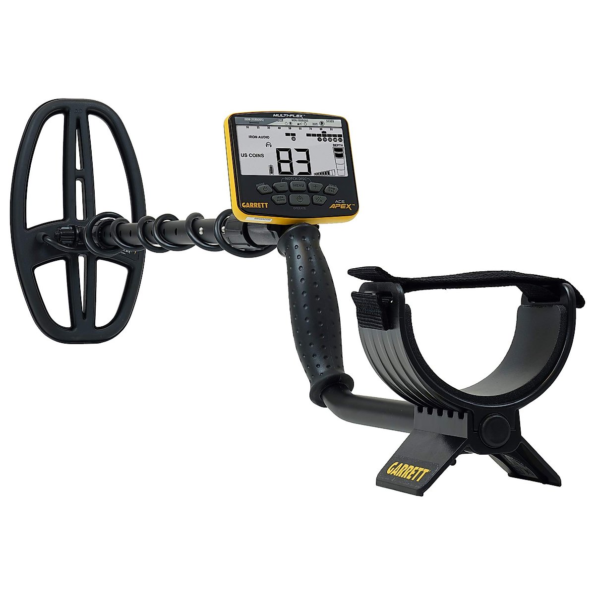 Garrett ACE APEX Detector with 6 x 11 DD Viper Search Coil, Z-Lynk Headphone Package & Pro-Pointer at Z-Lynk