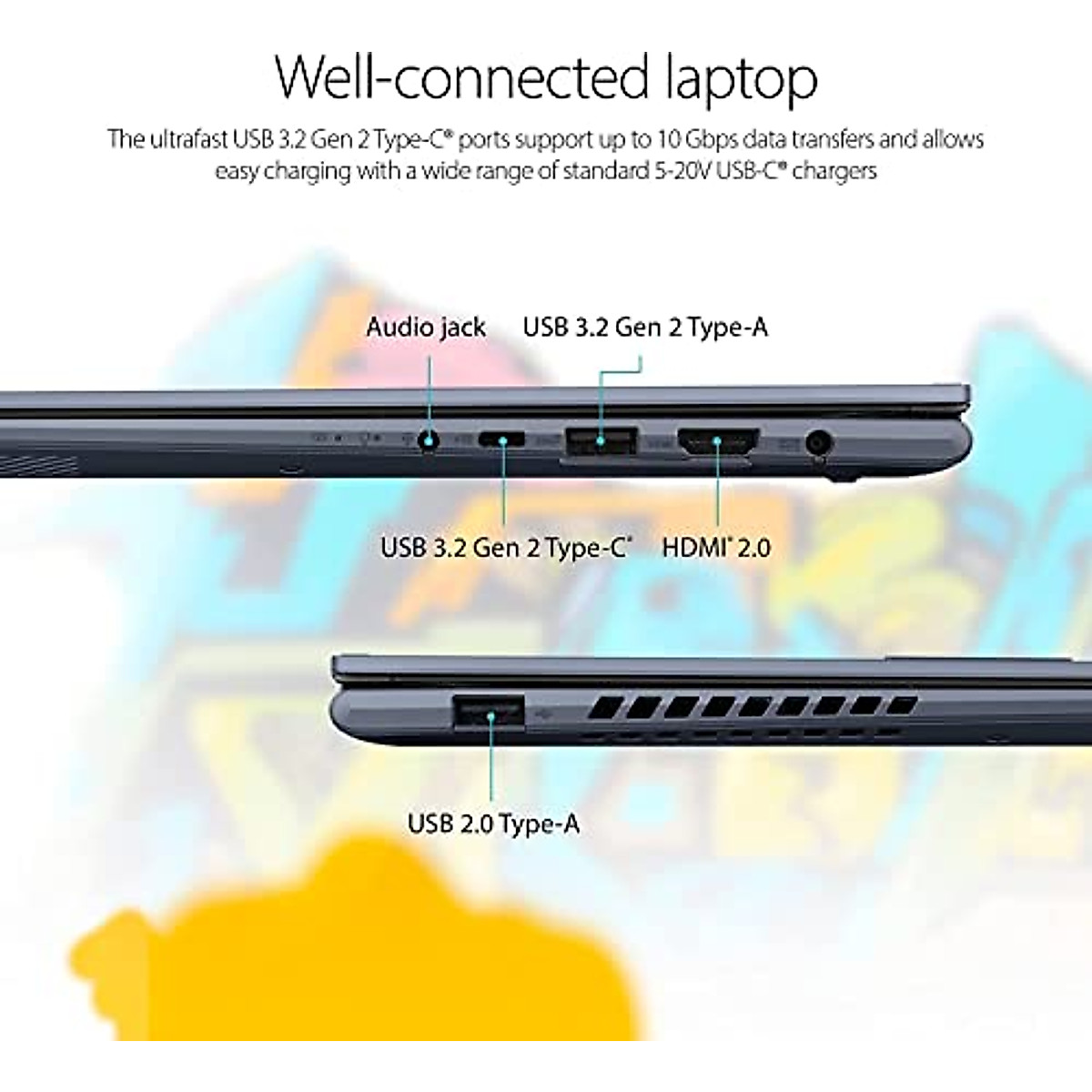 ASUS Vivobook S 14 Flip 2-in-1 14" FHD+ 16:10 Touchscreen (16GB RAM, 2TB SSD, AMD 6-Core Ryzen 5 5600H (Beats i7-1165G7), Active Pen) Business Laptop, Backlit, FP, FHD Webcam, Win 11 Pro, Quiet Blue